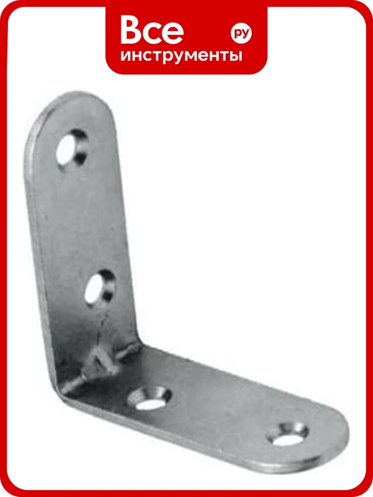 Мебельный кронштейн STARFIX 40x40 мм, белый цинк, 4 шт. SMM1-49808-4