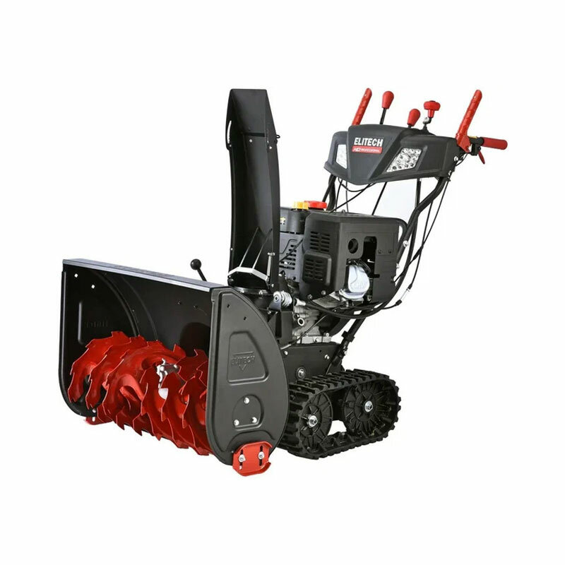 Снегоуборочная машина ELITECH HD ST 1271CLE (E1609.017.00),4-т,12л. с,375см3,+6вп\-2н, зах71х54см