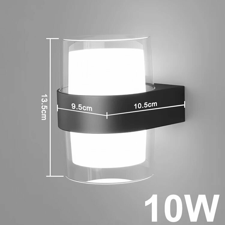 Настенная светодиодная лампа EnwYe IP65 Round 6500k
