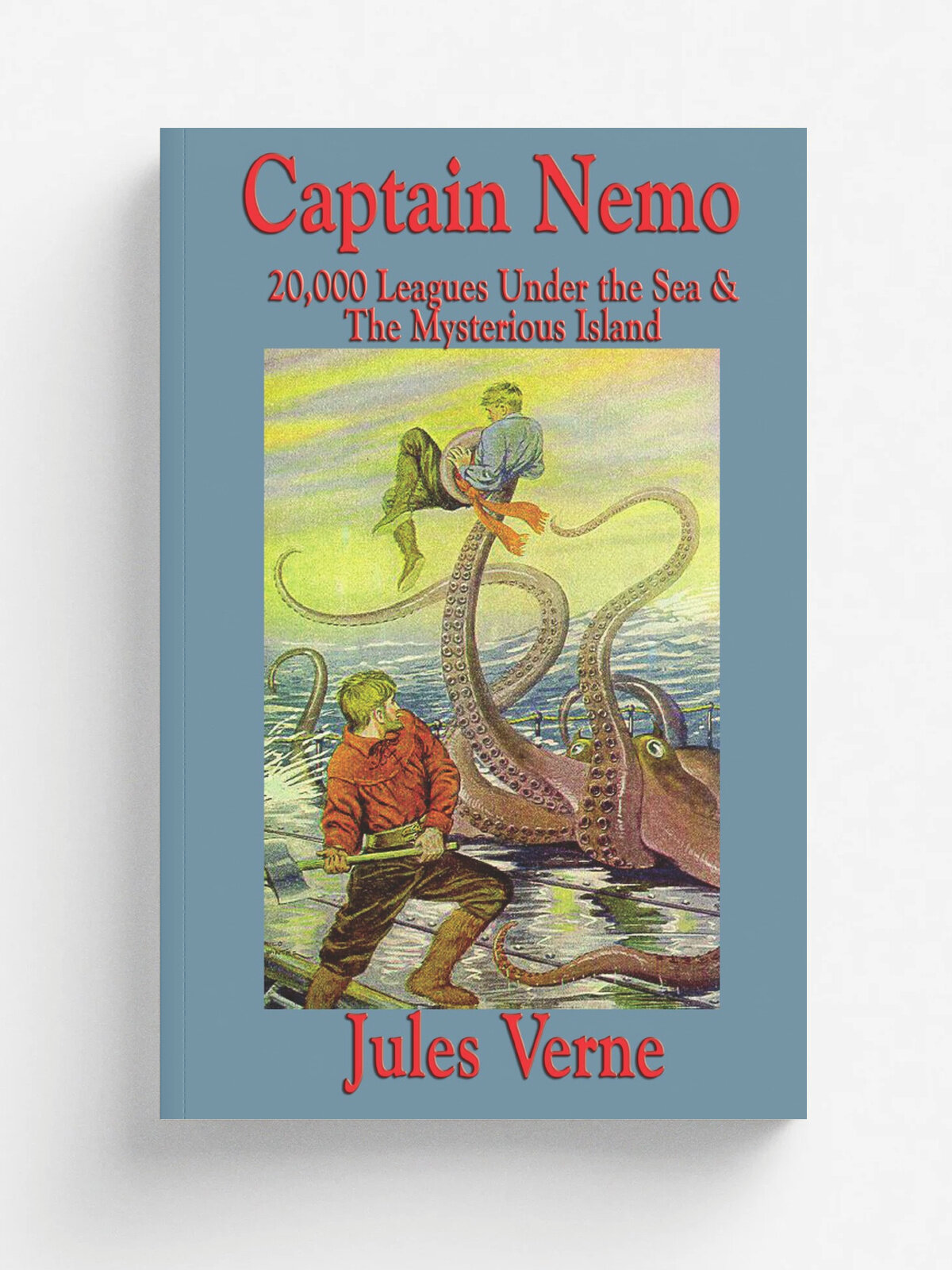 Captain Nemo. 20,000 Leagues Under the Sea and the Mysterious Island