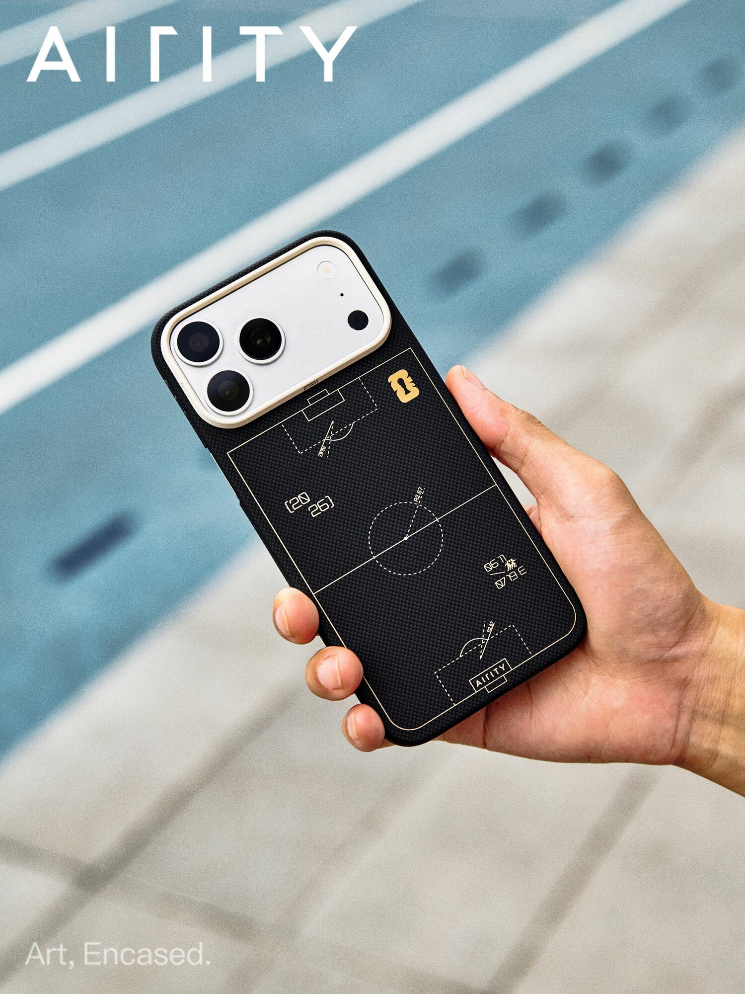 Чехол AIRITY для iPhone 17 Pro Max Cup 2026 (Black) Лимитированная версия к чемпионату мира по футболу