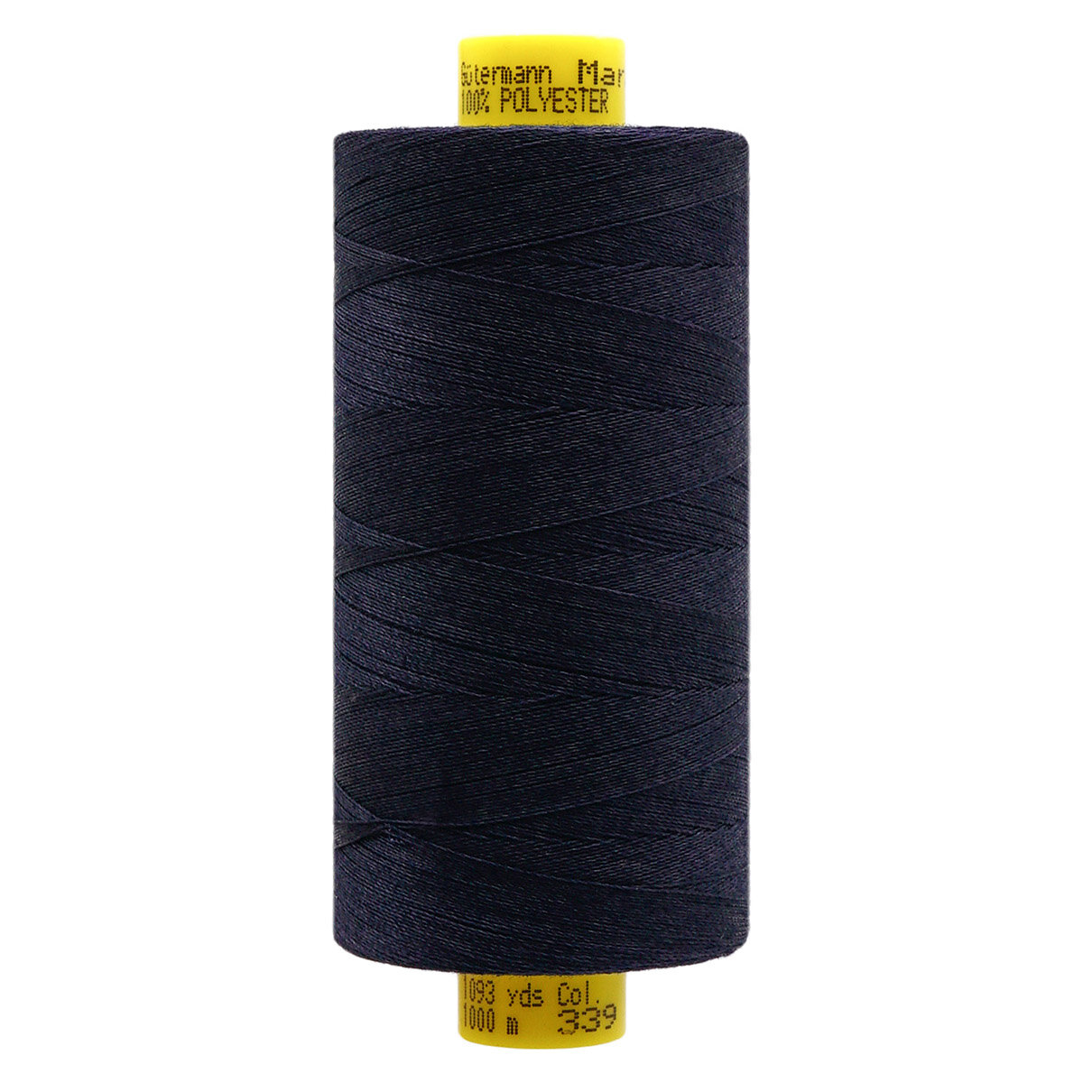 Нить Mara 100/1000м, 100% полиэстер, Gutermann 707694 (339 т. чернильно-синий), 10 шт