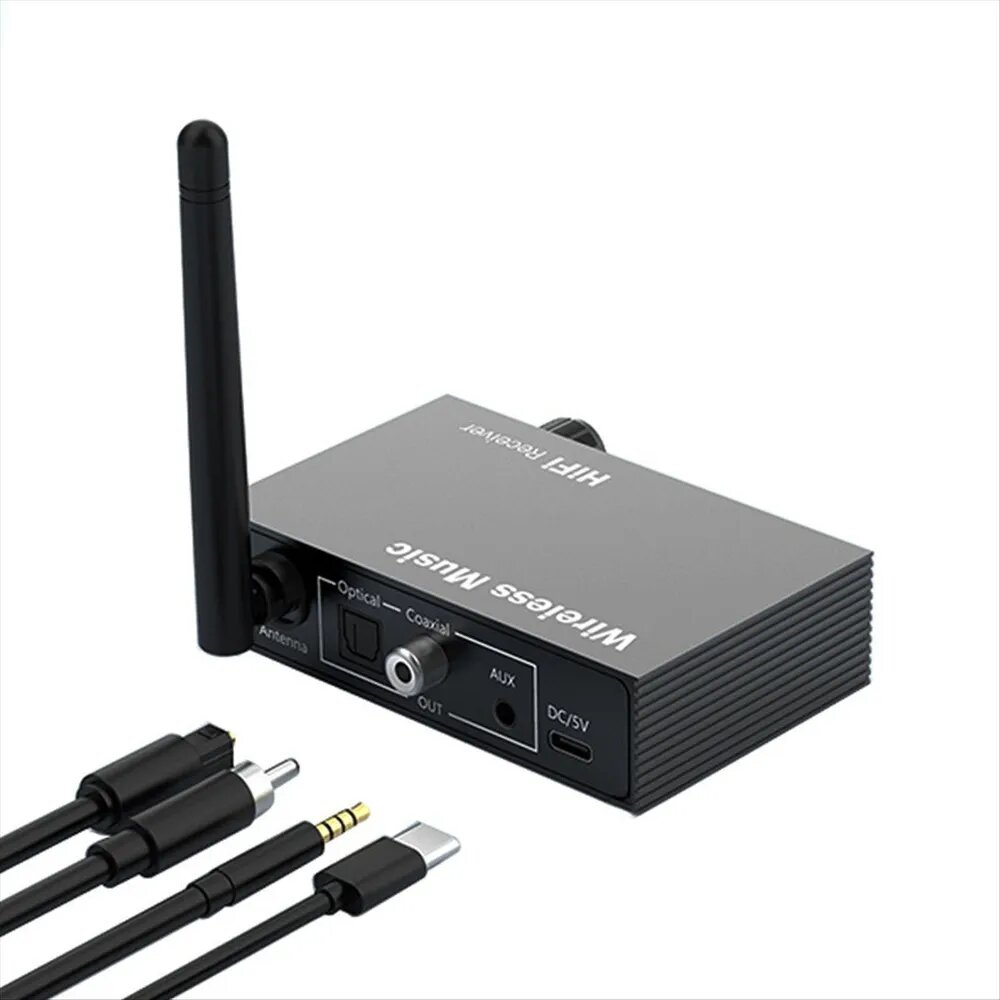 Оптоволоконный Коаксиальный Bluetooth 5.3 Аудиоресивер Старого Образца