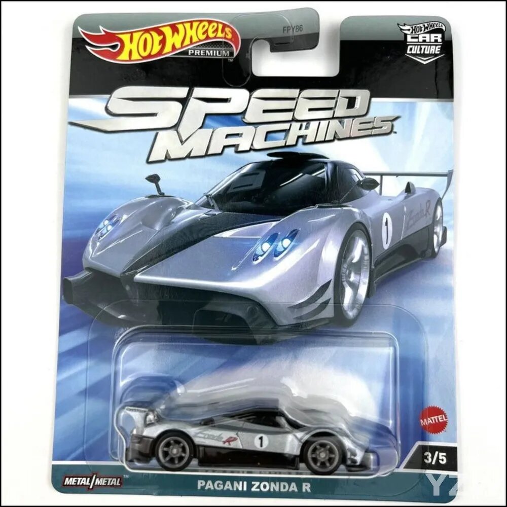 Машинка Hot Wheels Car model toys FPY86 Automotive culture PAGANI ZONDA R