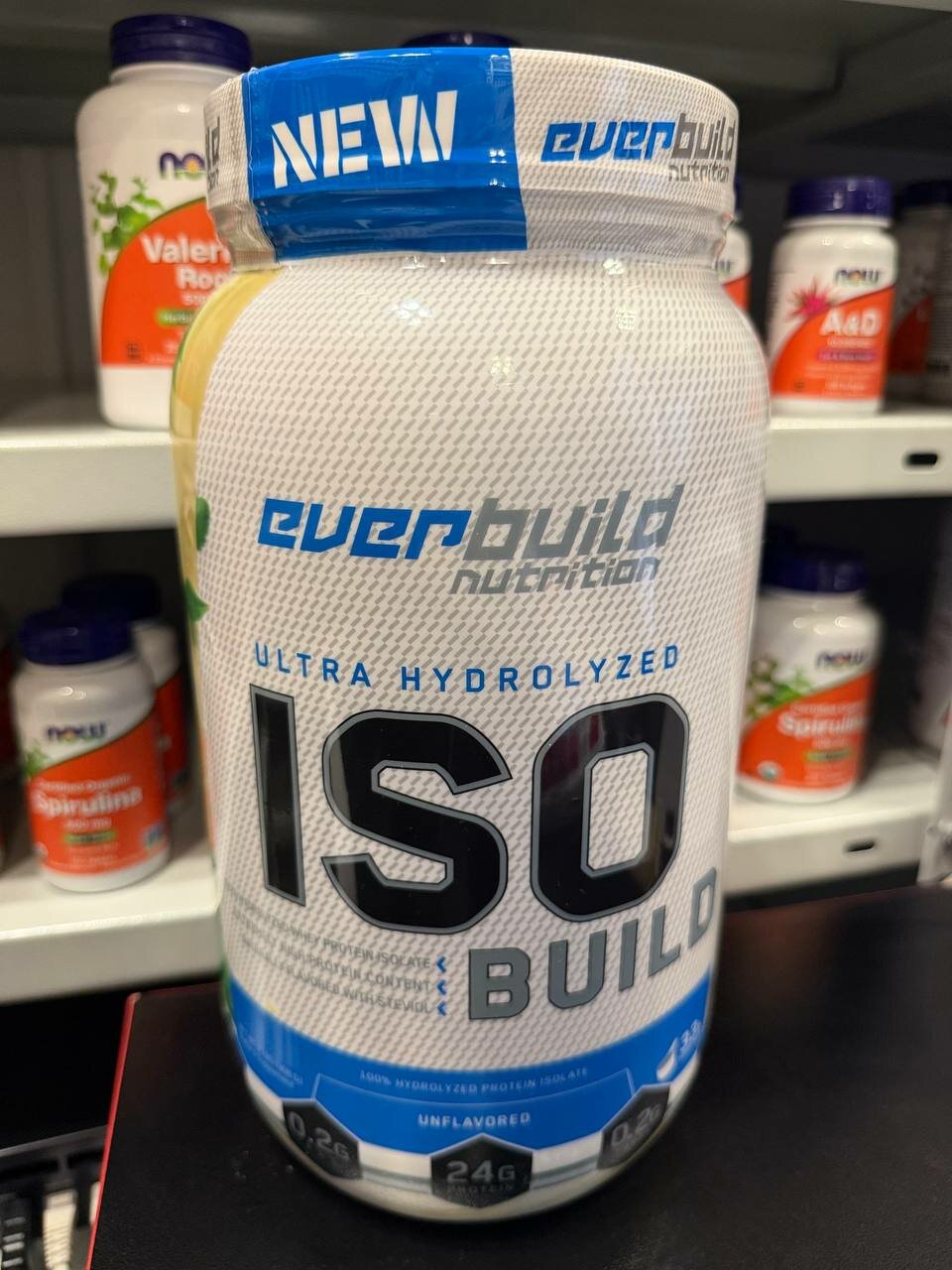 Everbuild Nutrition ISO BUILD Protein Isolate Ultra Hydrolyzed - Гидролизат протеина 0.9 кг
