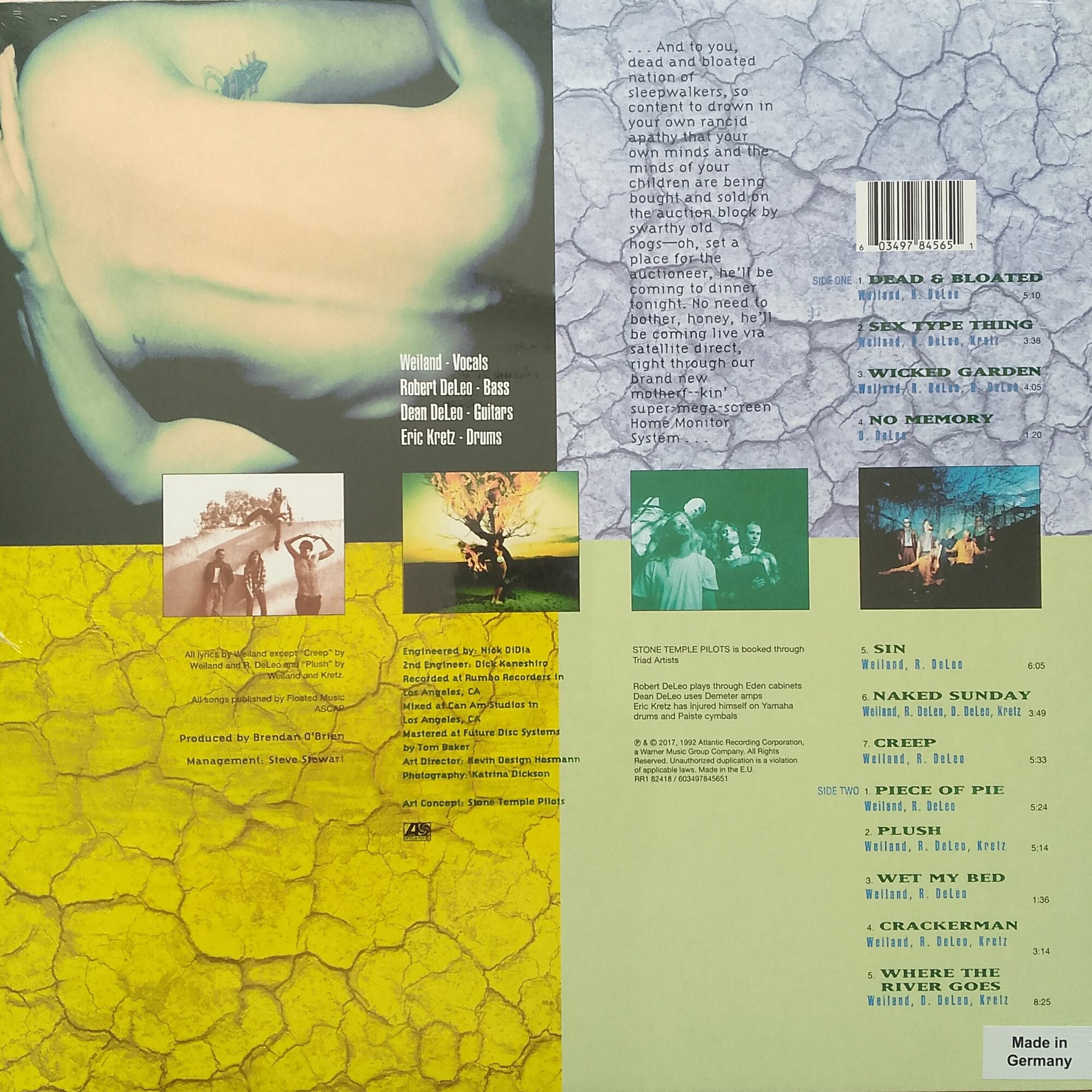 Винил Stone Temple Pilots - Core (LP) — фото 1