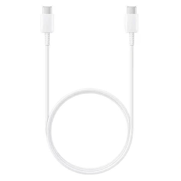Кабель для смартфона, телефона Samsung Кабель круглый Samsung USB Type-C - USB Type-C белый 1 м 3 А, 60 Вт EP-DA705BWEGWW