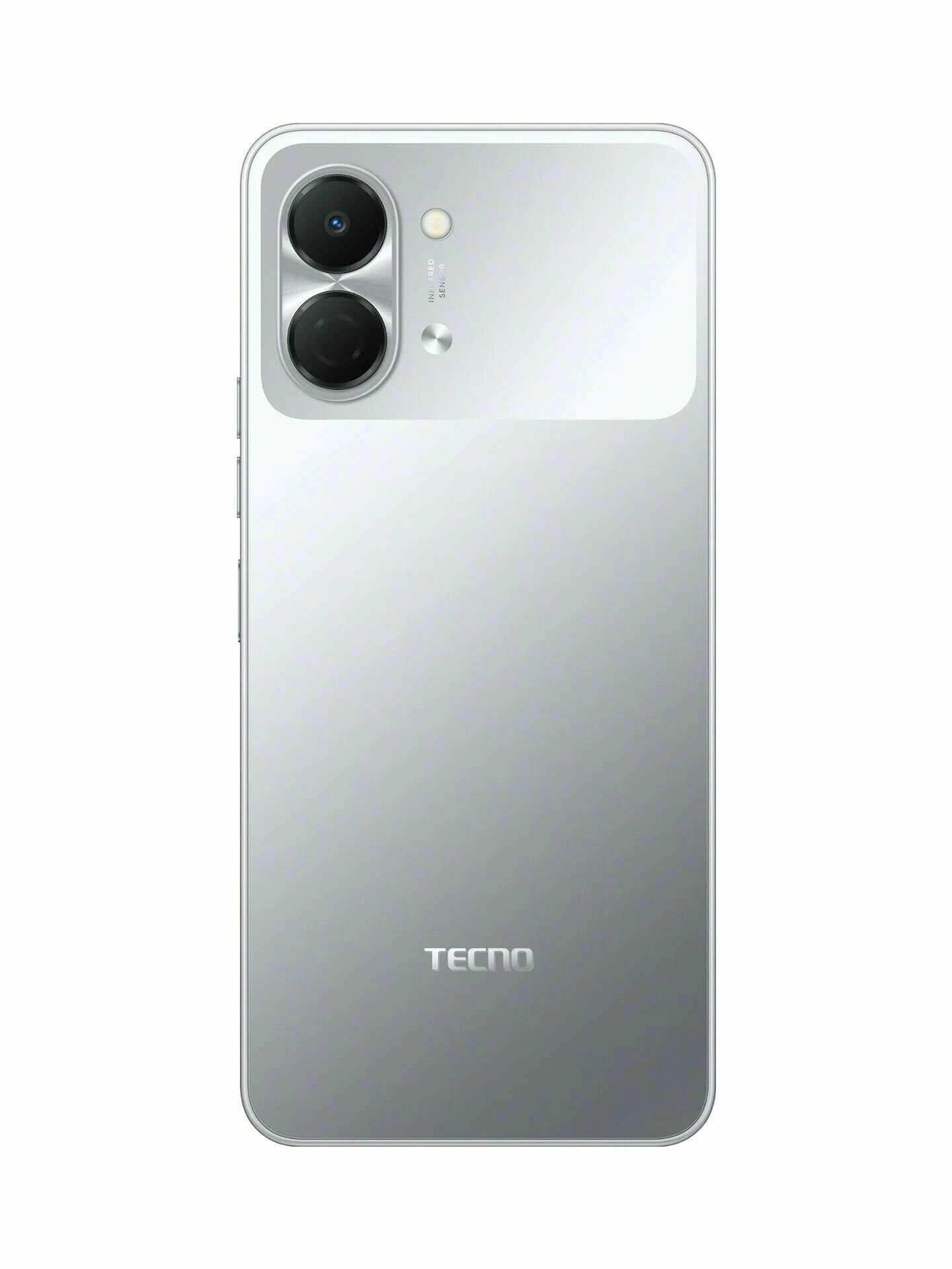 Смартфон Tecno SPARK Go 3 KN3 128+4 Titanium Grey