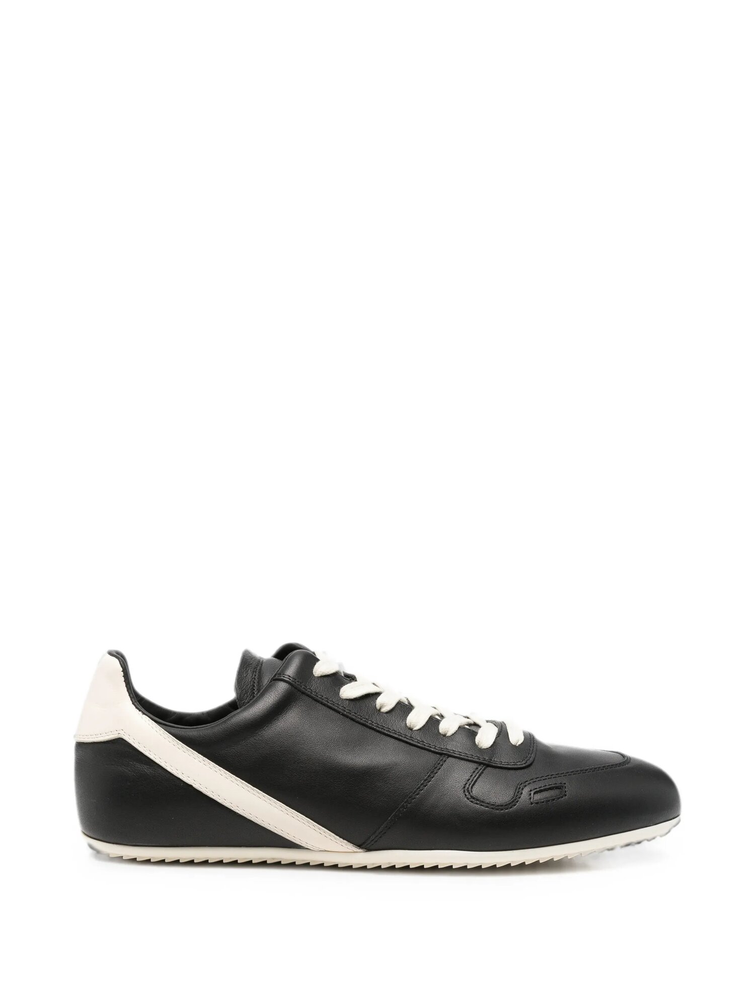 Кроссовки Lace-up fastening leather sneakers