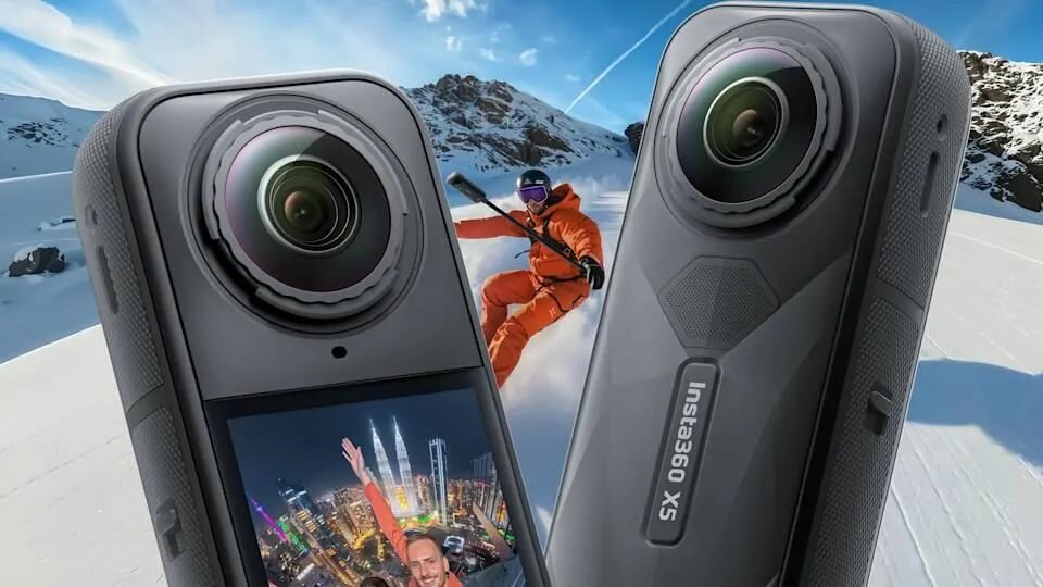 Экшн-камера Insta360 X5 — фото 1