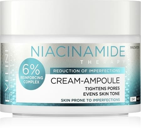 Крем для ухода за кожей eveline cosmetics cream-ampoule niacinamide, 50 мл