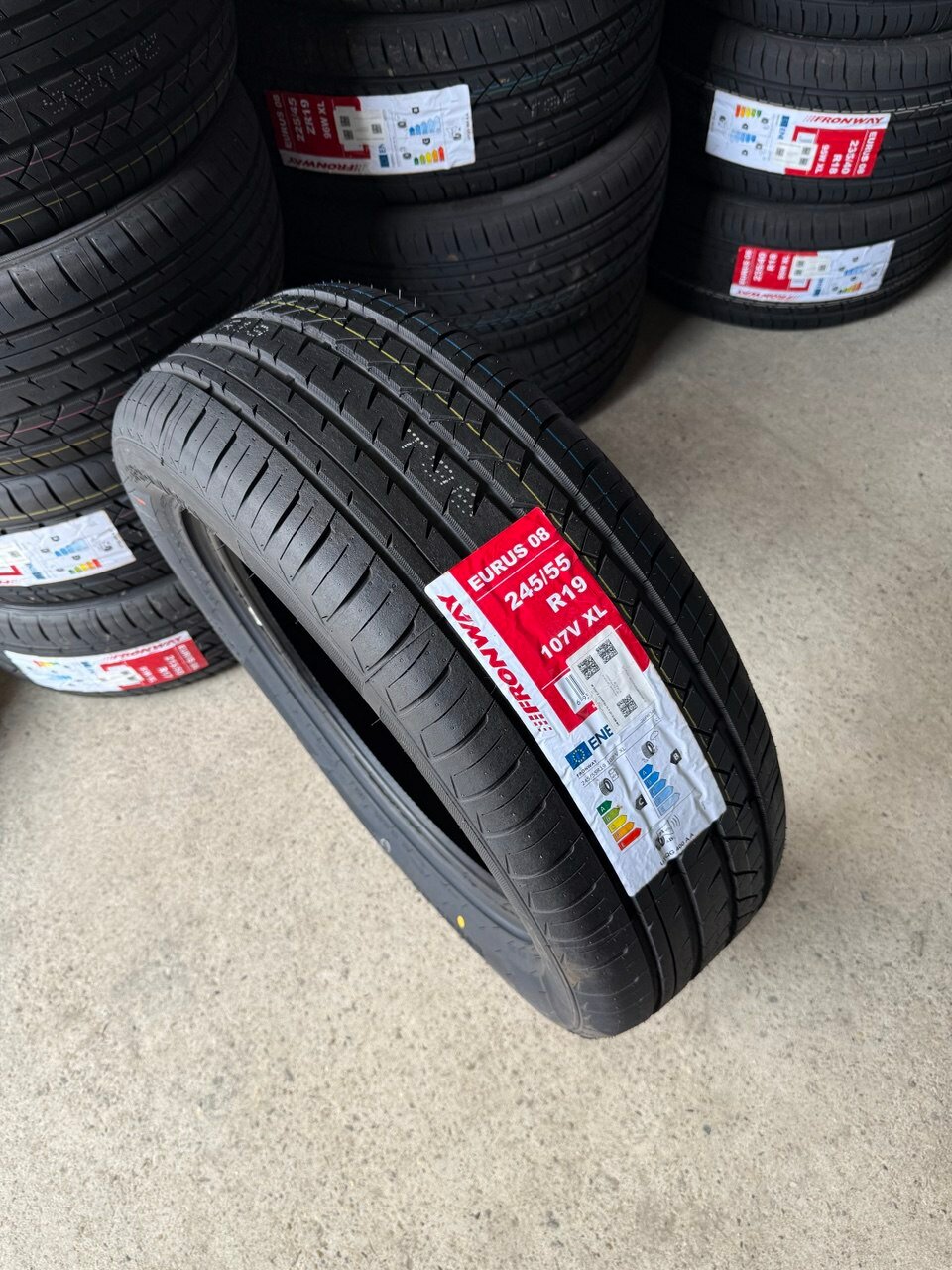 Шина летняя 245/55R19 107 V XL FRONWAY EURUS 08 Автомобильная резина