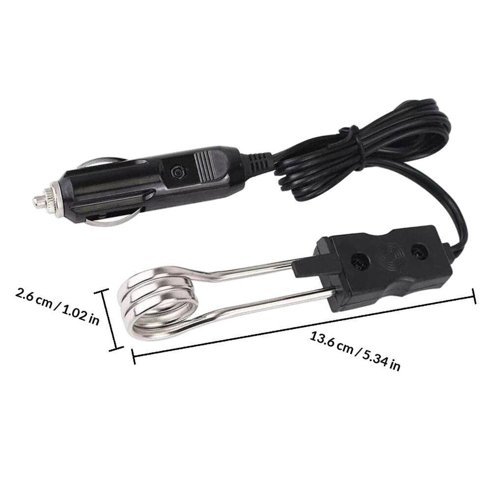 Переносной Нагреватель Для Авто 12v Быстрый Нагрев Для Чая И Кофе 13.60X2.60X2.00Cm