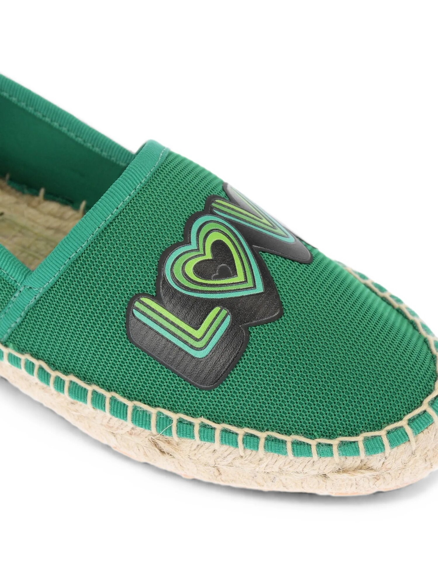 Эспадрильи MOSCHINO Logo-print espadrilles, размер 38 — фото 1