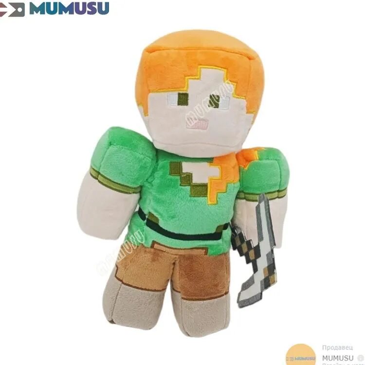 Плюшевые игрушки Майнкрафт, персонажи из игры, мягкая игрушка для детей