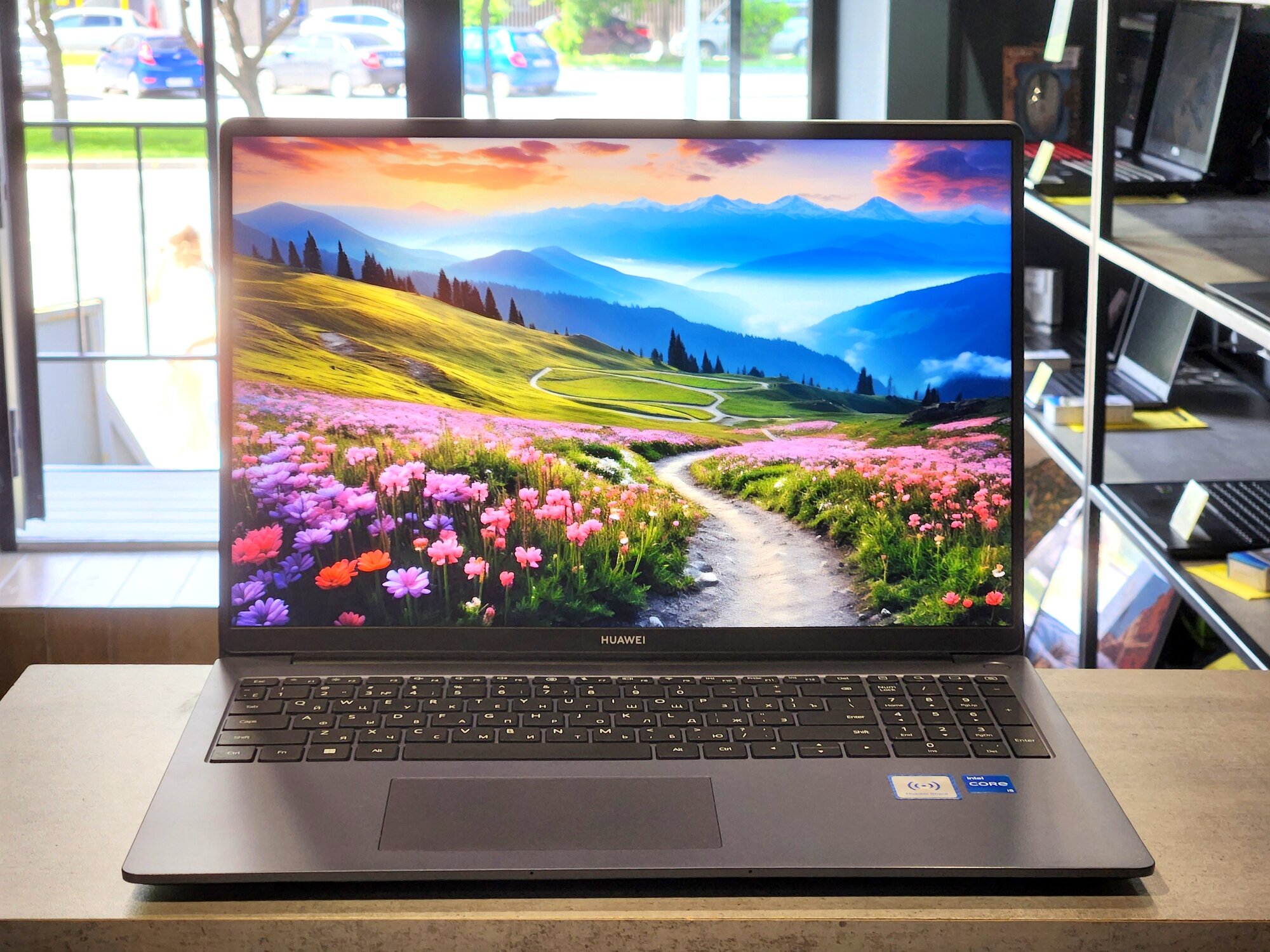 Производительный Ноутбук Huawei MateBook D16/ 16 дюймовый ноутбук/ Ноутбук для работы и учебы/ 8gb DDR4/ SSD 512ГБ М2 PCIe NVMe