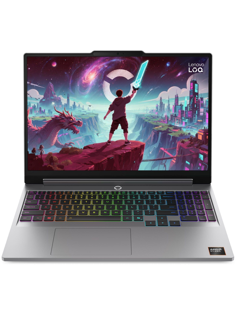 Ноутбук Lenovo 15.3" LOQ 15AHP11 Ryzen 7 250/16Gb/SSD512Gb/8Gb/noOS/серый