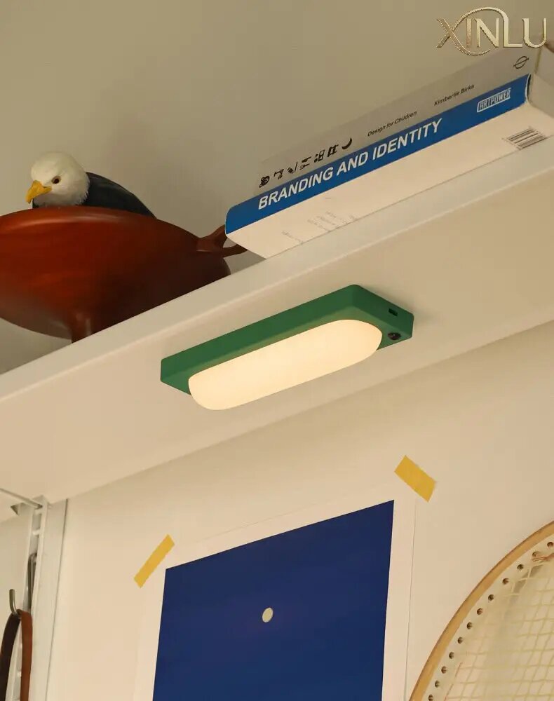 Ночник LED подсветка светильник MUID с датчиком движения, зеленый