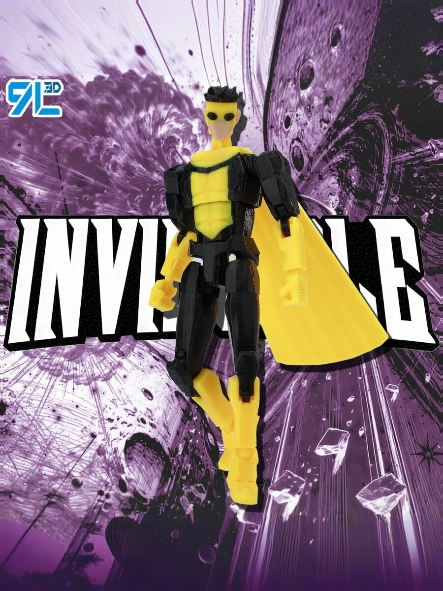 9L3D Фигурка Зловещий Марк из Неуязвимого (Sinister Mark) Titan 13, Invincible, Lucky Dummy 13, 3D-печатная подвижная модель, подарок для фанатов аниме, подарок
