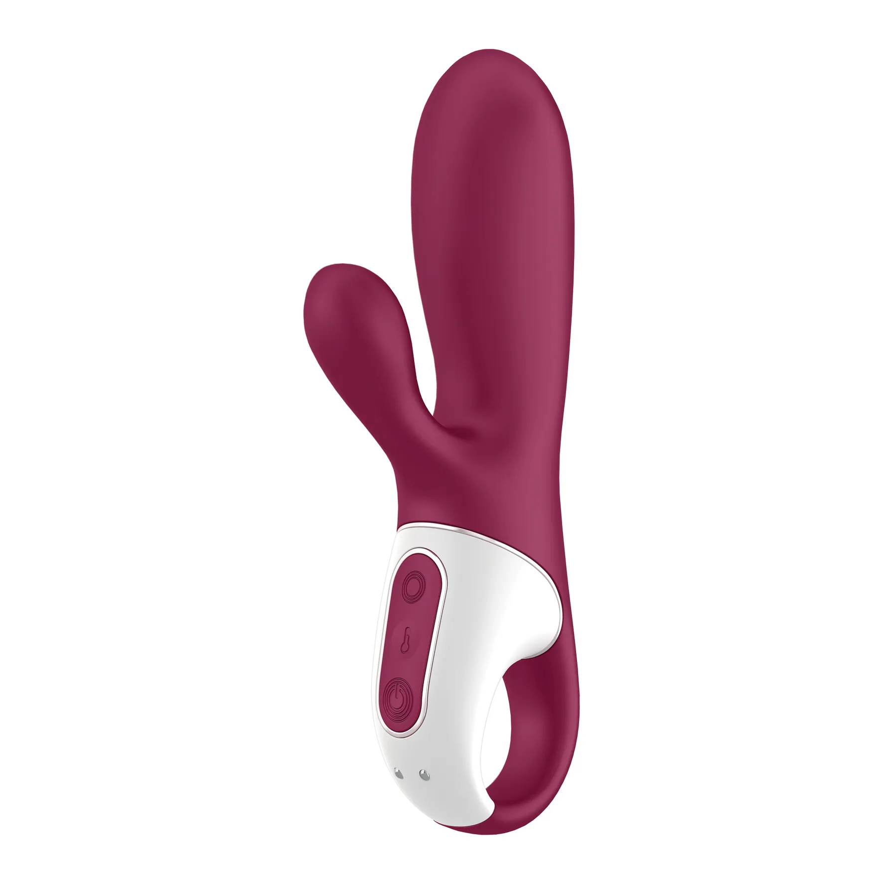 75729 Satisfyer Hot Bunny, пурпурный. Вибратор-кролик с нагревом и управлением со смартфона