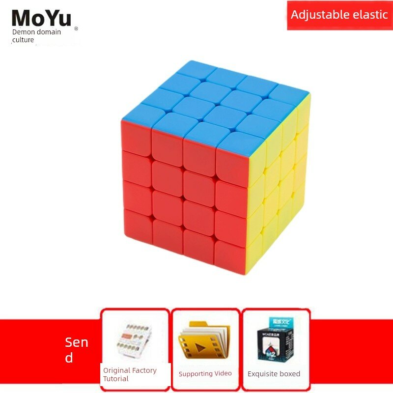 Модиан 4х4 Скоростной Кубик со Справочником, Гладкое Вращение для Начинающих