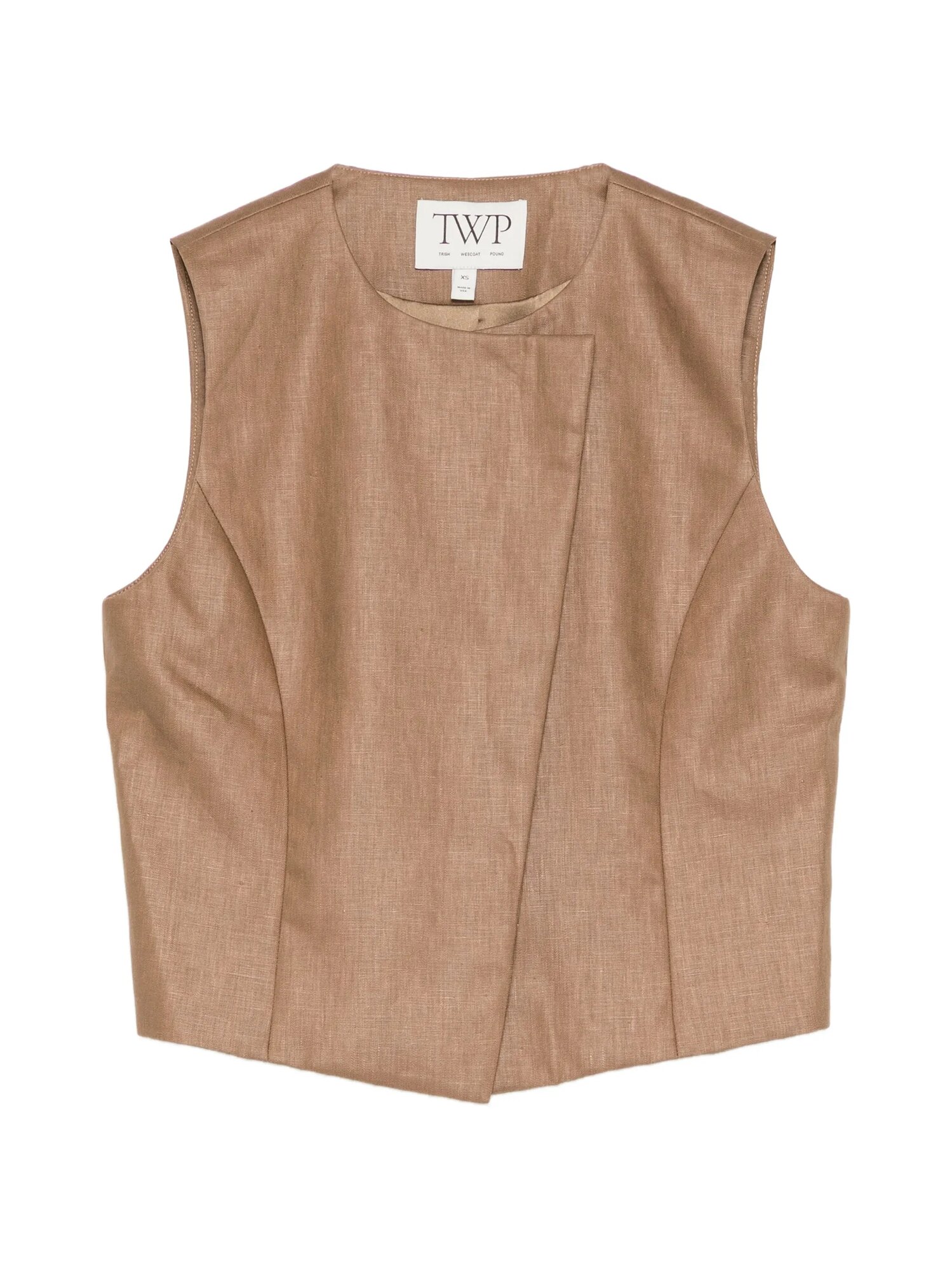 Топ Asymmetric sleeveless top