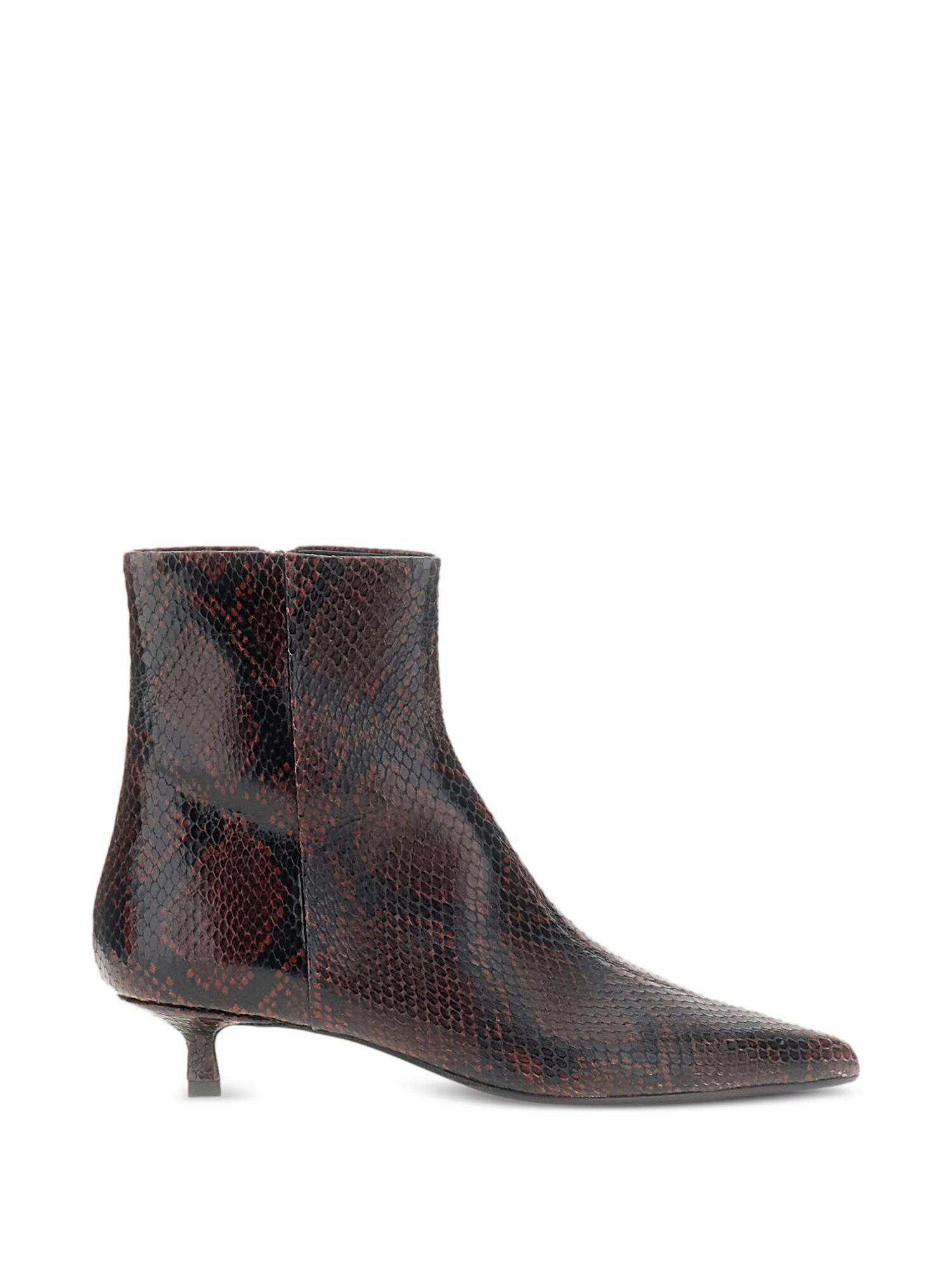 Ботинки Sofie snake-print pointed-toe ankle boots