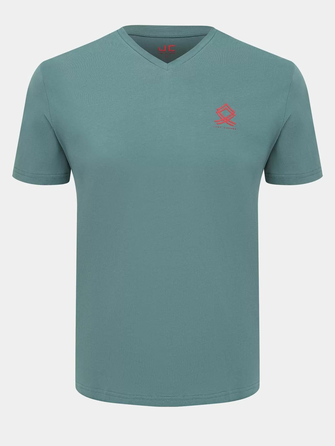 Футболка JUST CLOTHES, размер XL, зеленый
