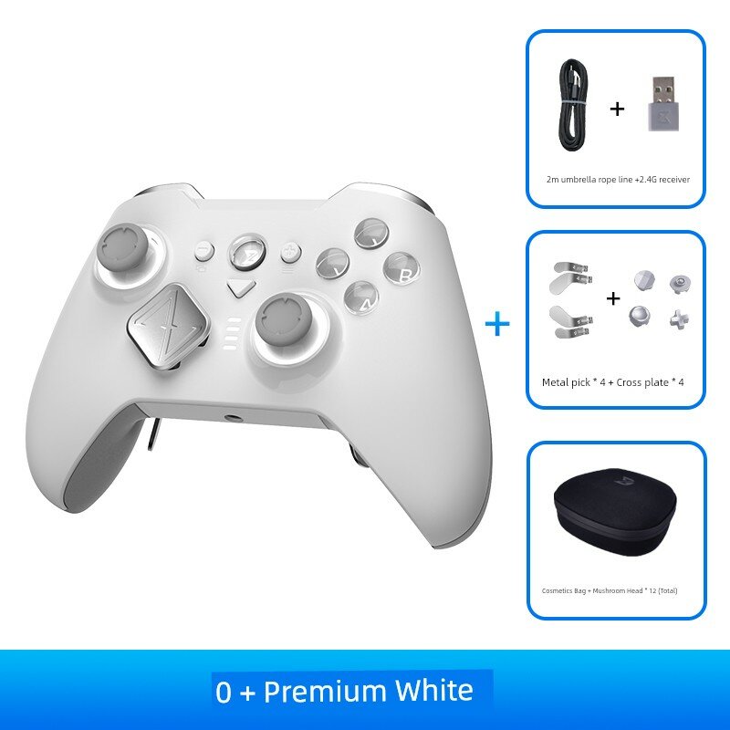 Беспроводной геймпад O+ Elite Edition для Android iOS Switch PC - Белый