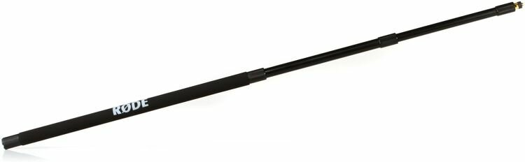 RODE Mini Boompole Профессиональная телескопическая легкая мини удочка для микрофонов Rode. Сделана из высококачественного алюминия. Длина от 0.84м до 2.05м.