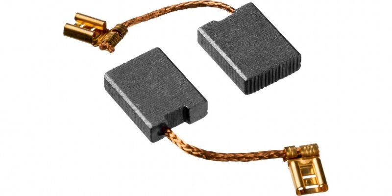 Щетки графитовые УШМ-230-2405 П (6.1x16x20), ЗУБР N000-025-378 N000-025-378