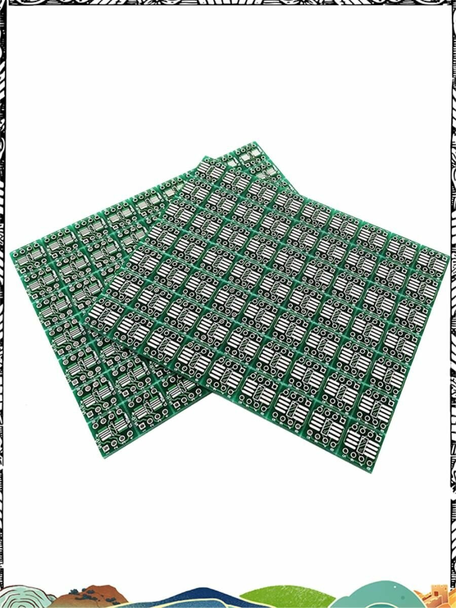 200 шт TSSOP8 SSOP8 SOP8 к DIP8 PCB SOP Переходная плата DIP Pin Board Шаг адаптера для монтажа