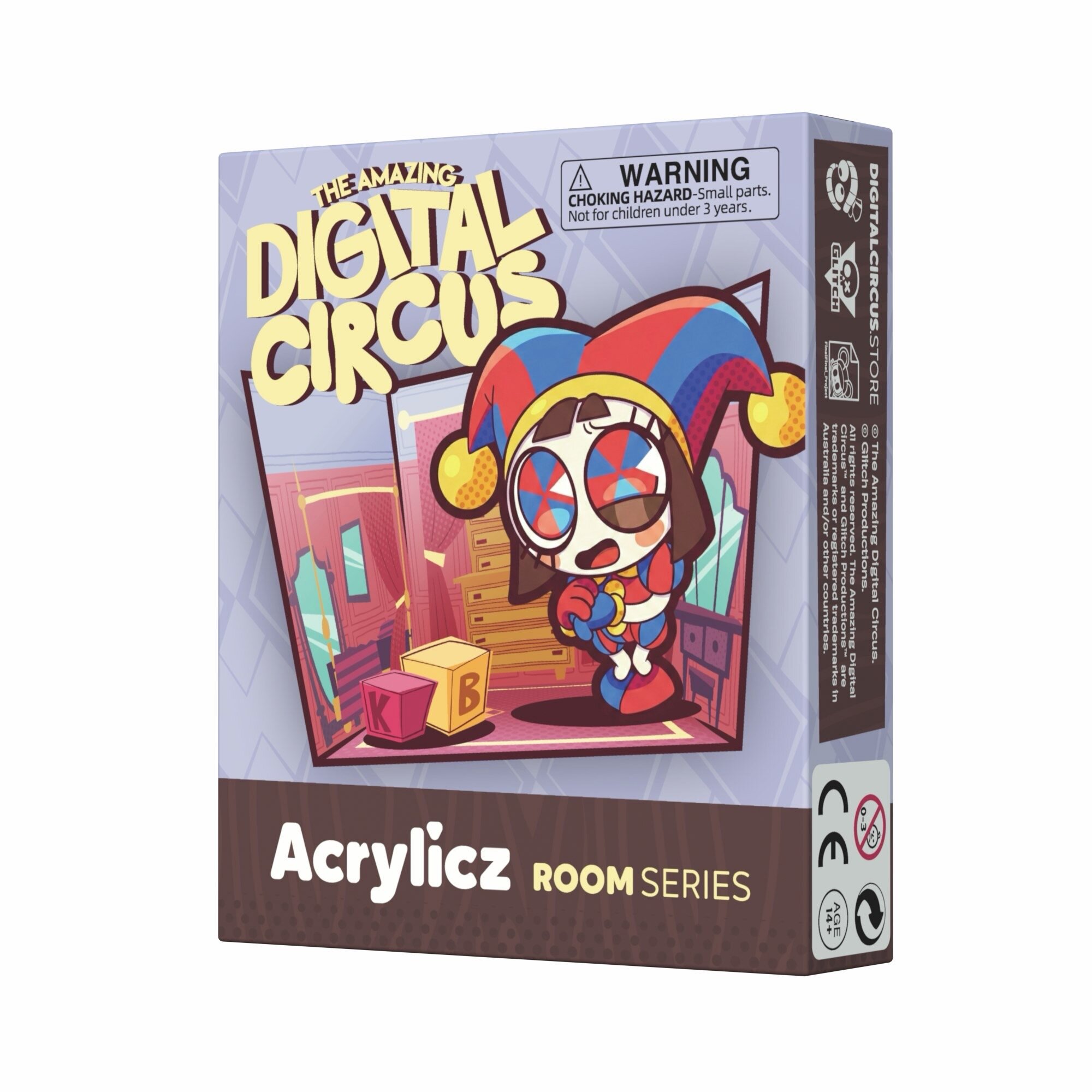 The Amazing Digital Circus - небольшие скульптуры, игровые коллекционные фигурки IP.(GLITCH)