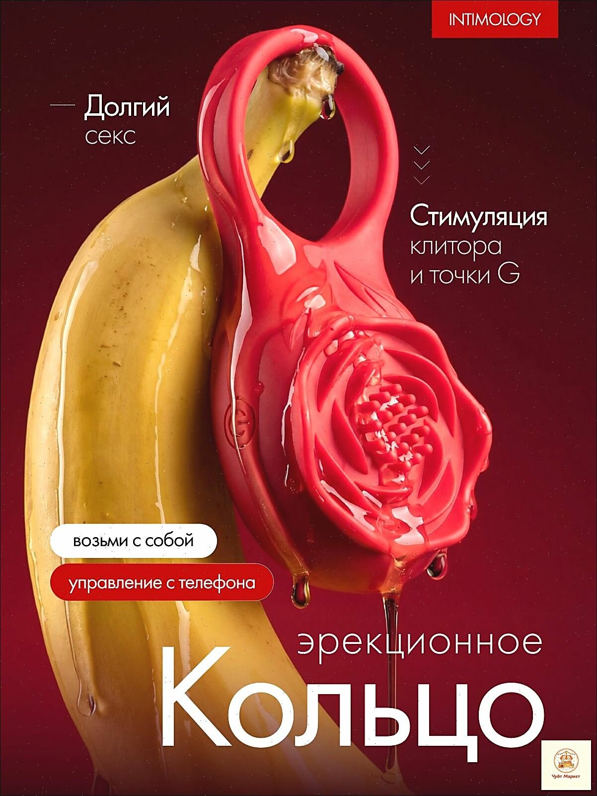 Эрекционное кольцо для мужчин, вибро кольцо