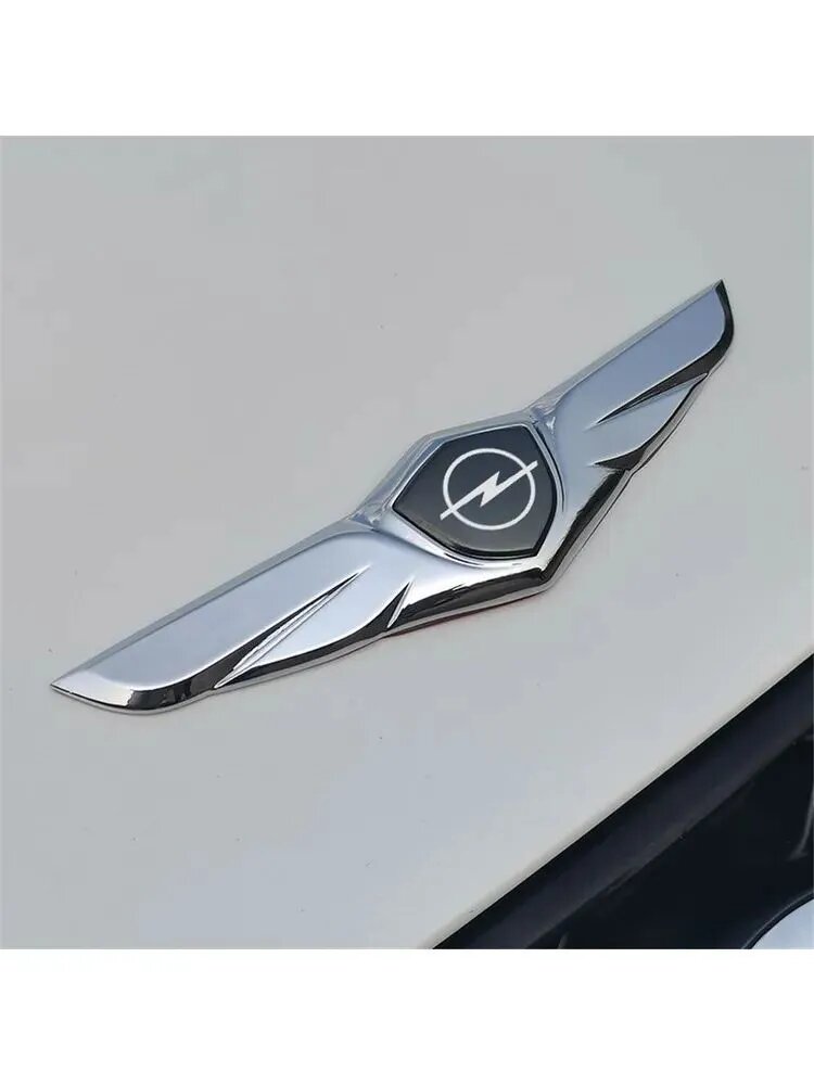 Хромированная отделка эмблемы Opel Нержавеющая сталь + ABS Коррозионностойкий спортивный дизайн