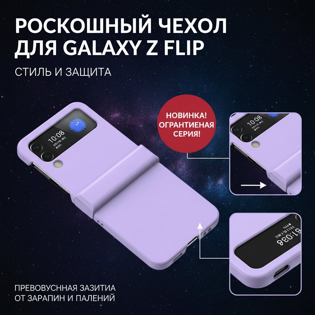Telefone compacto Z Flip3 modo Flex interativo assistente de voz bateria 3300mAh seguro desbloqueio facial