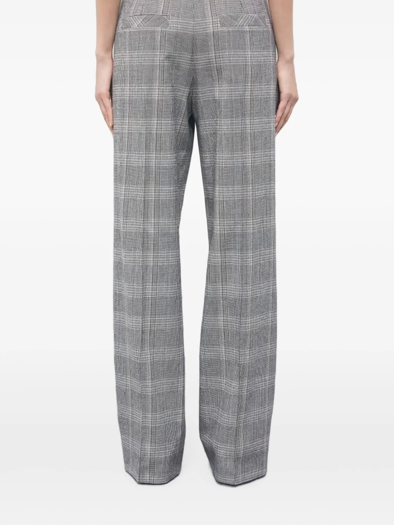 Брюки PATRIZIA PEPE Check-pattern tailored trousers, размер 46 — фото 1