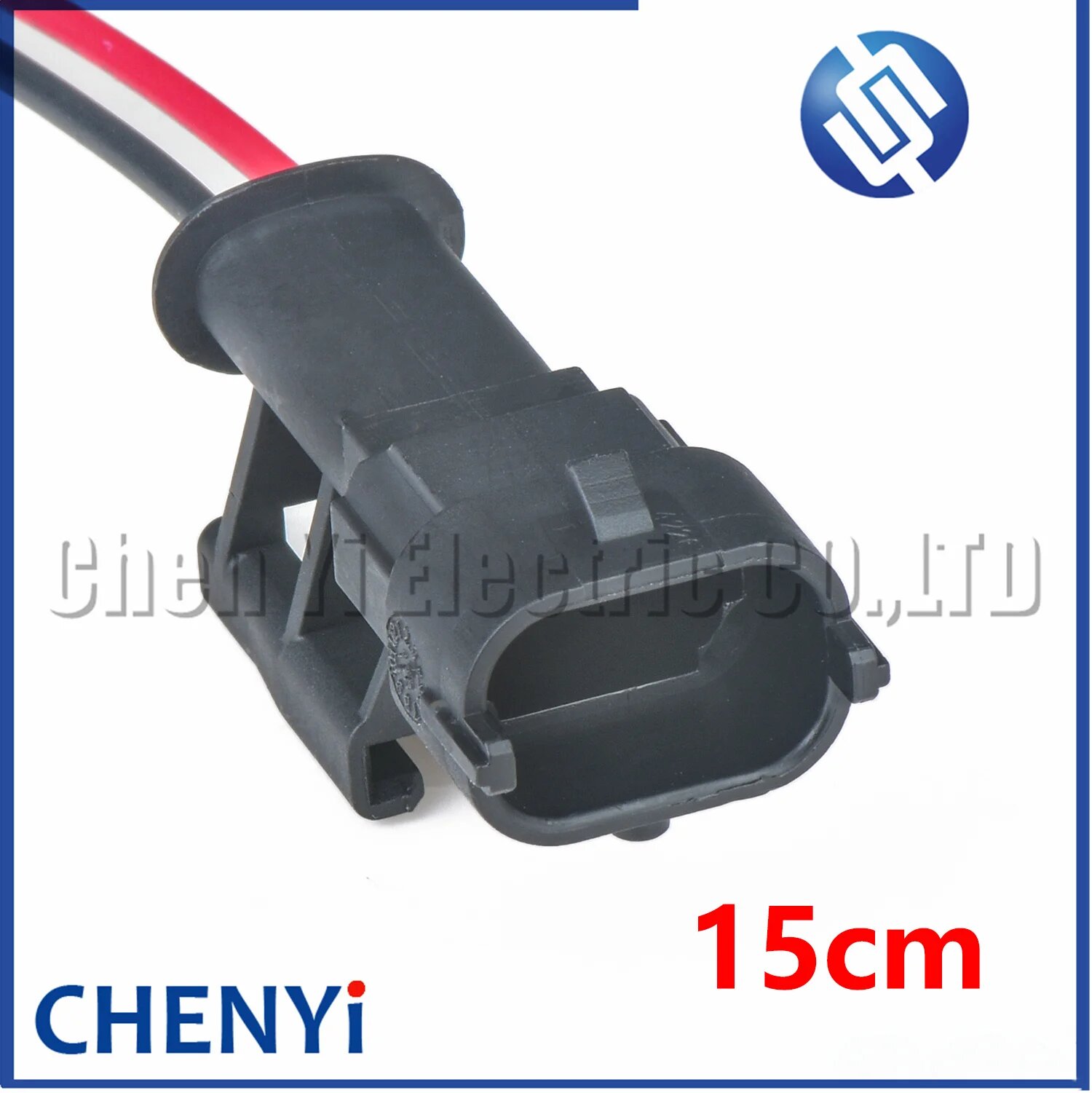 Автомобильный разъем Common Rail 2-контактный, male with wire