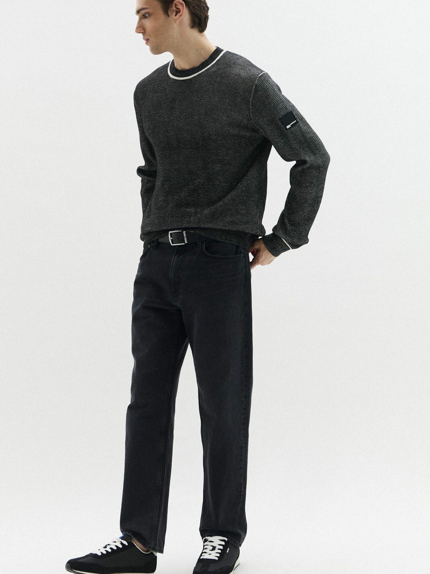 Толстовка KARL LAGERFELD JEANS, размер XL, , черный — фото 1