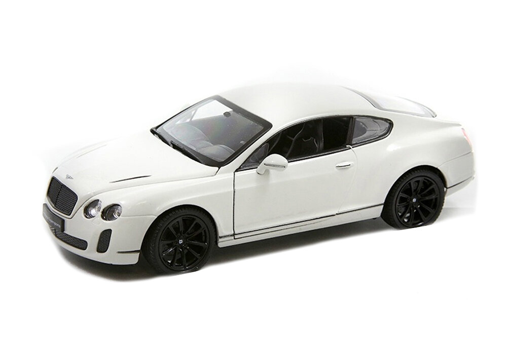 Модель коллекционная WELLY Bentley continental supersports / бентли континенталь белый