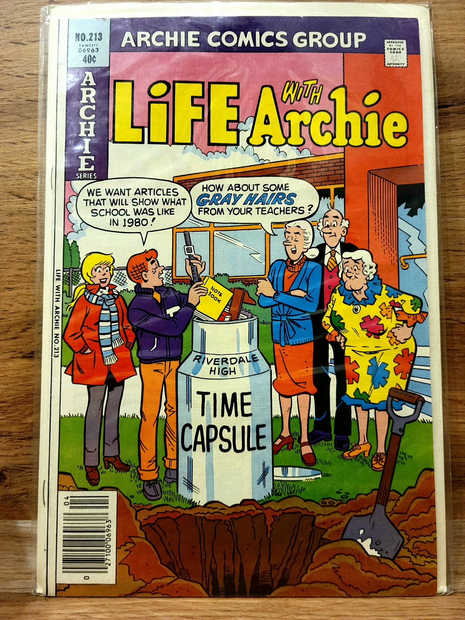 Раритетный Комикс Life With Archie #213. 1980 Год. Оригинал!