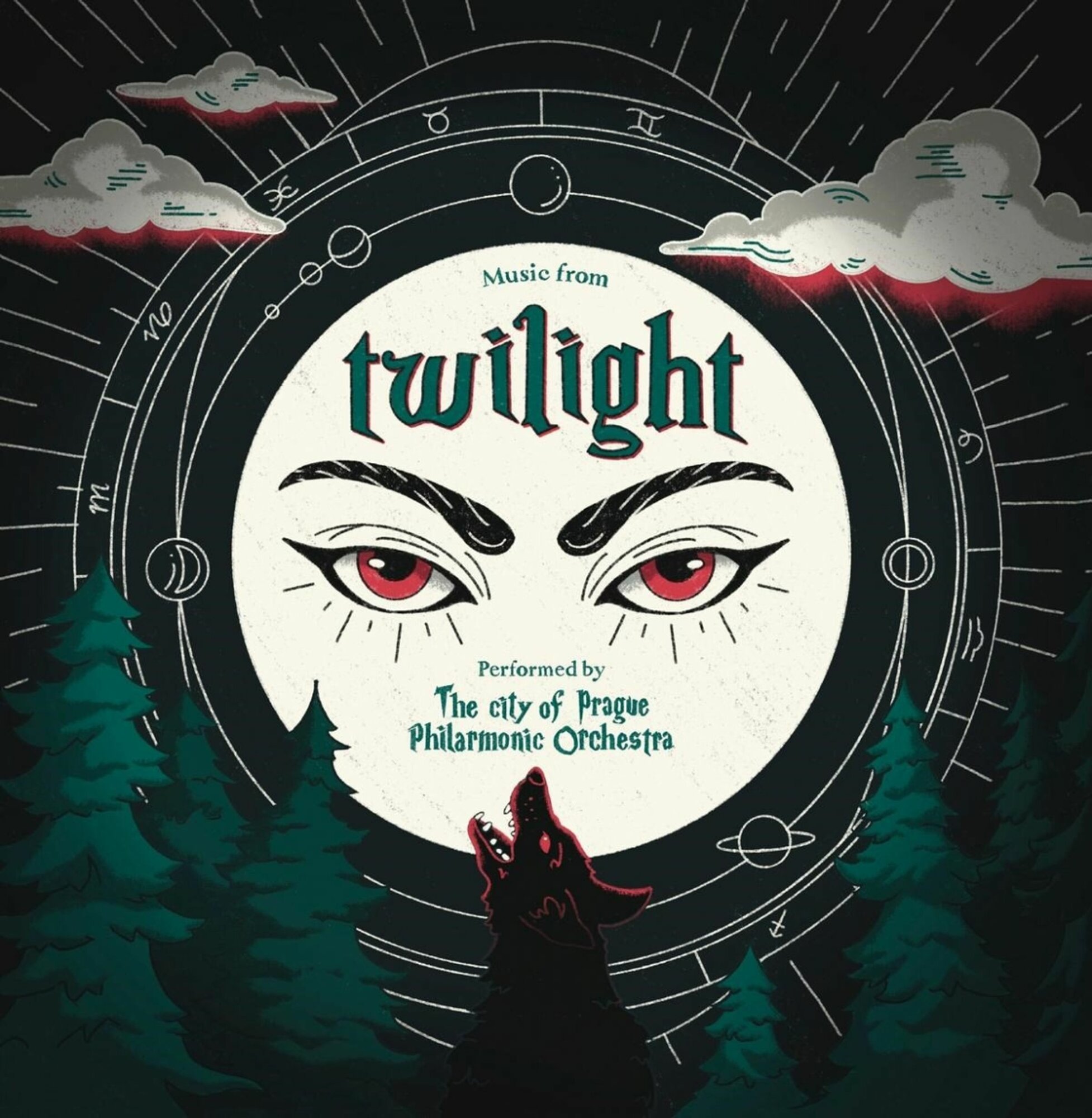 Виниловая пластинка The City Of Prague Philharmonic Orchestra - Music From The Twilight Saga (Transparent Red Vinyl) (LP) (1 LP)