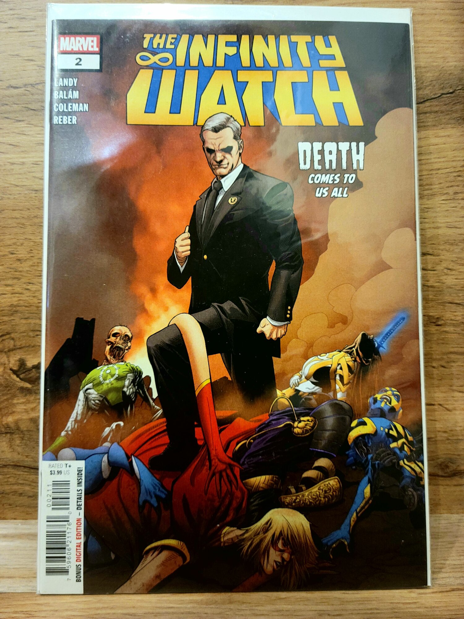 Infinity Watch #2. Оригинальный Комикс.