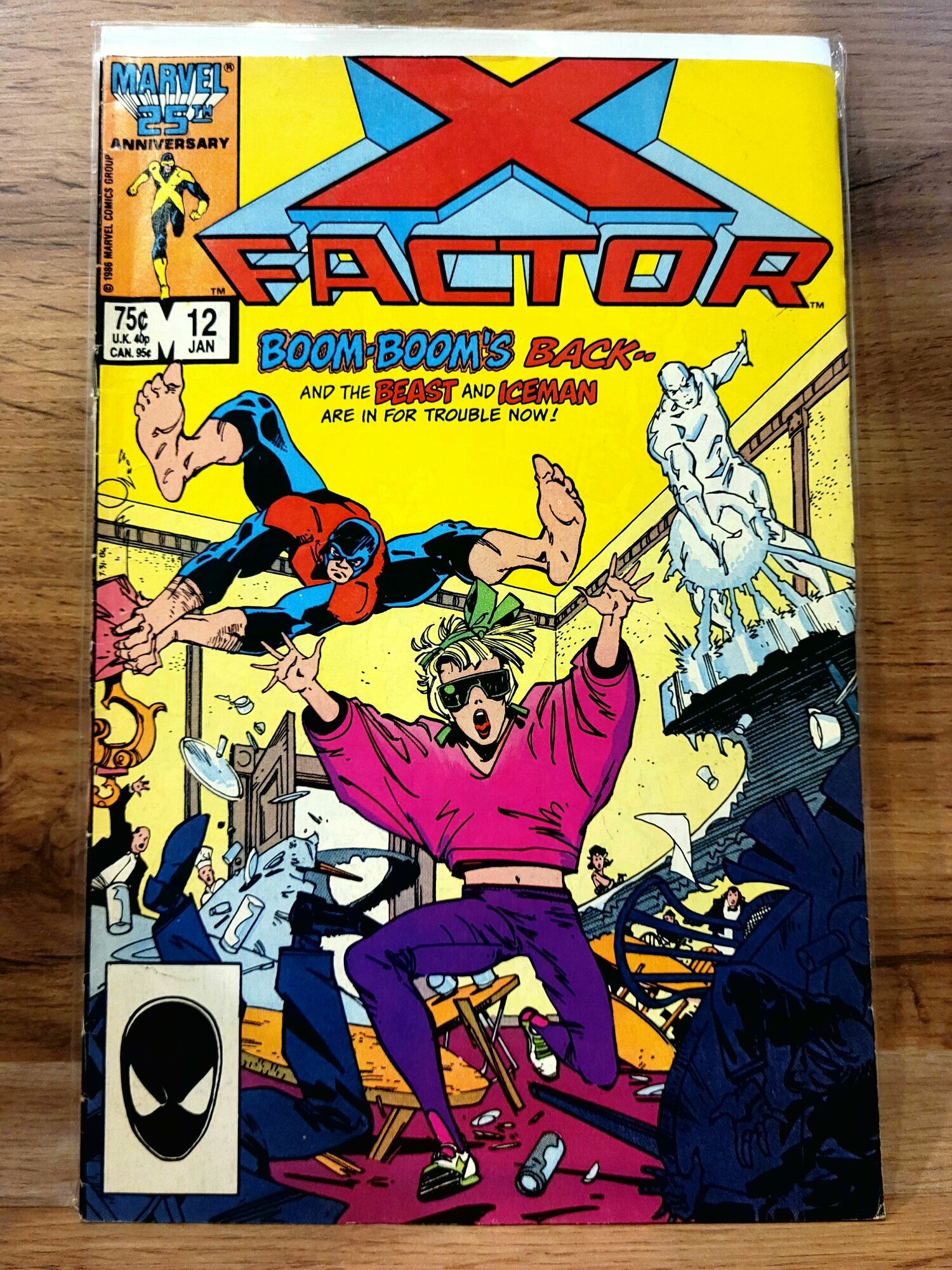 Ретро Комикс X Factor #12. 1986 Год. Оригинал!