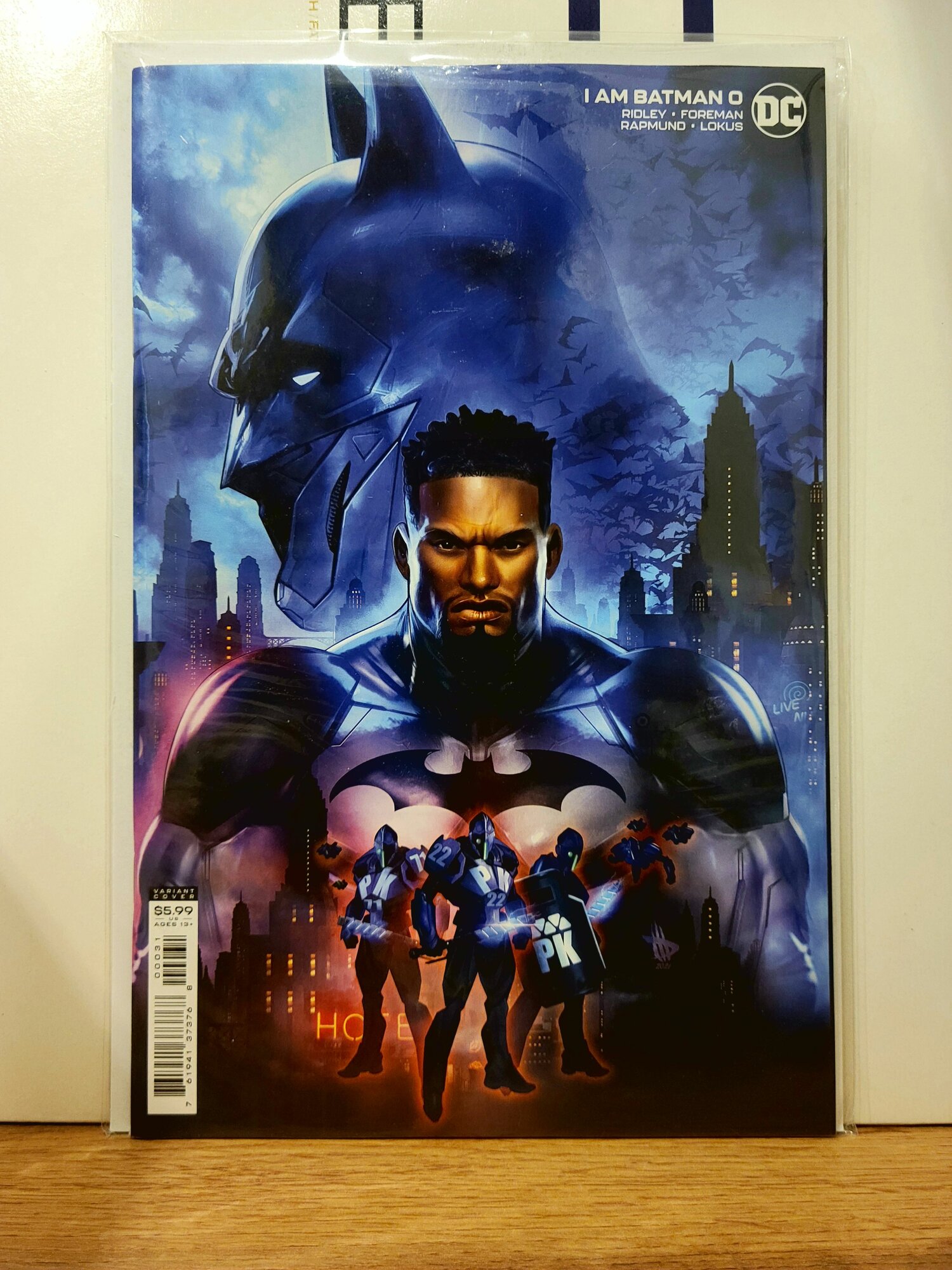 Ретро Комикс I Am Batman Variant #0. Ridley. Detective Comics.