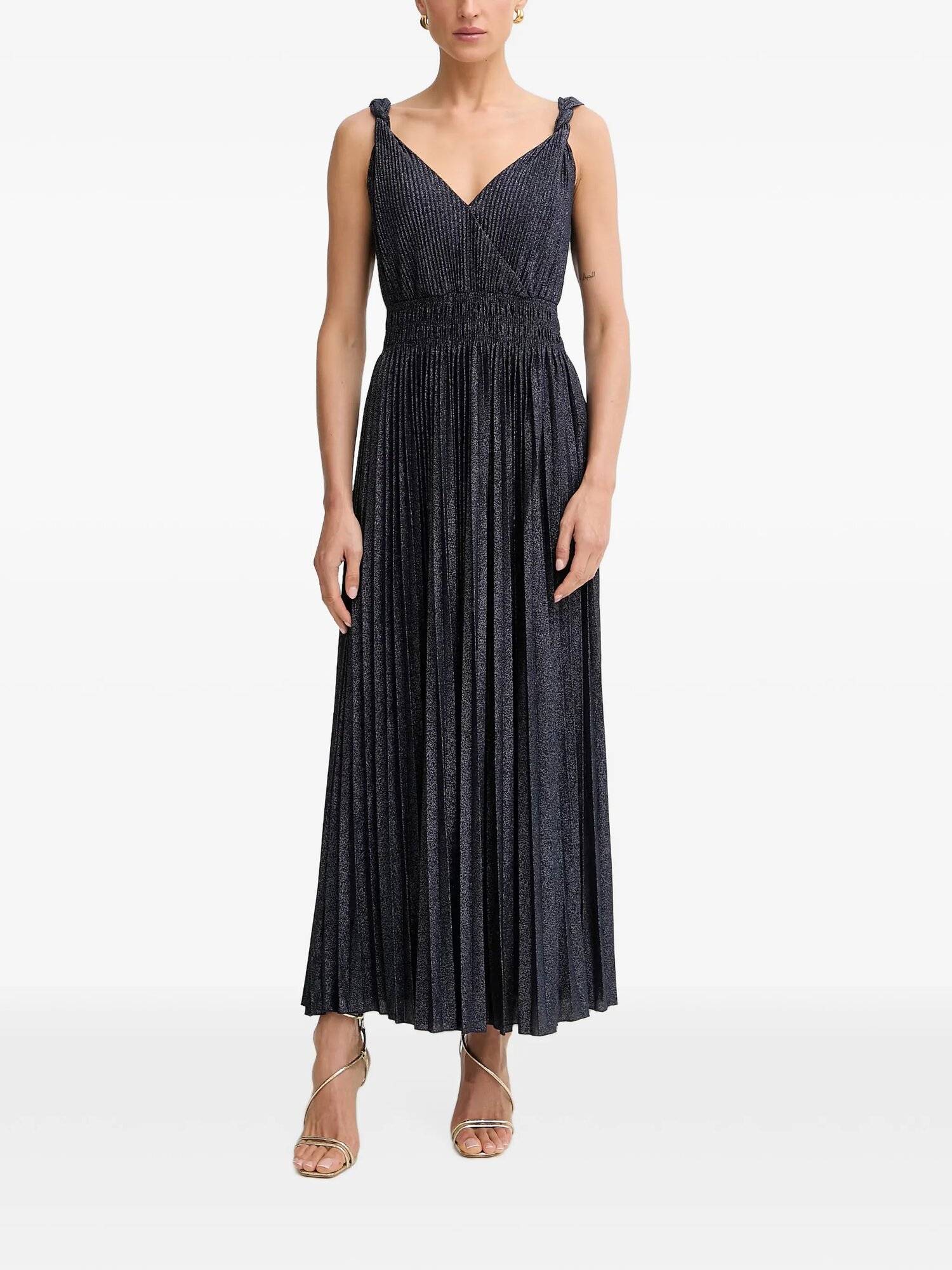 Платье Pleated maxi dress
