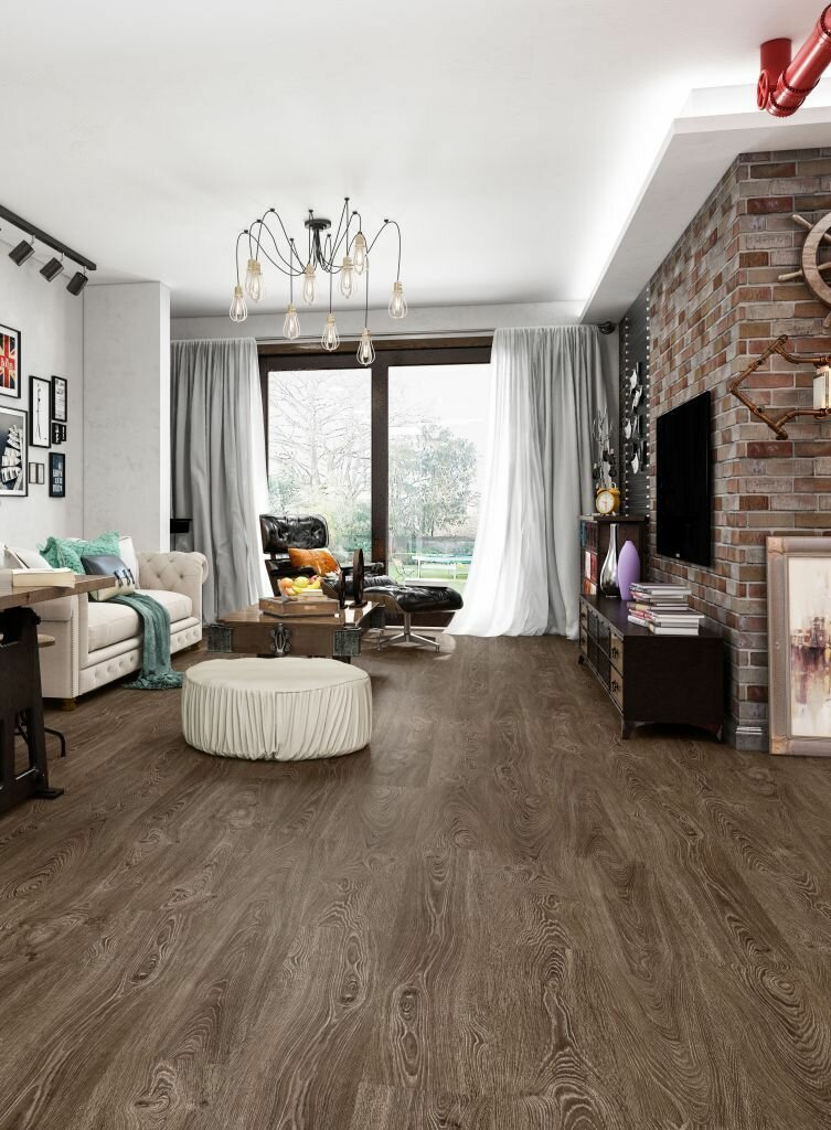 Ламинат Floorwood Ghost Дуб Шэмонд 34 класс 8 мм толщина (2,3424 кв. м.)