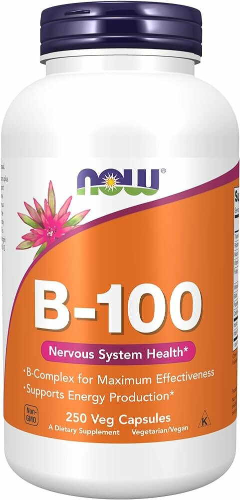 Витамины Vitamin B 100 Complex 250 caps Now