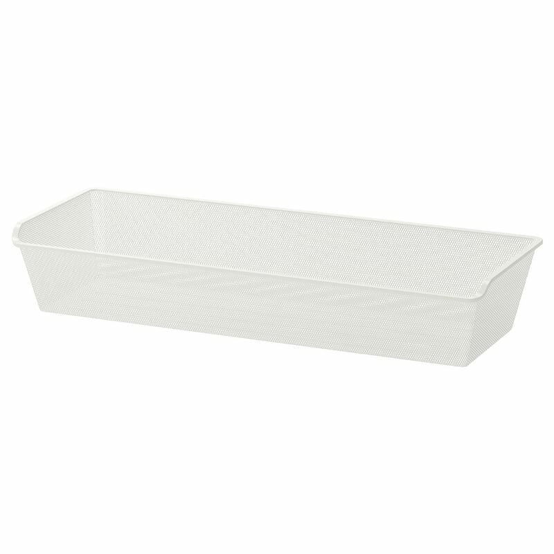 Корзина для хранения IKEA KOMPLEMENT, белый, 100x35 см 902.572.94