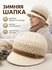 Шапка Базовая коллекция для женщин, размер OneSize, белый